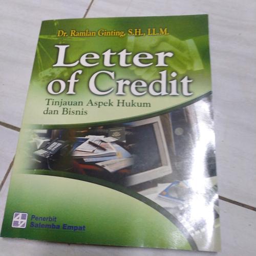Jual LETTER OF CREDIT TINJAUAN ASPEK HUKUM DAN BISNIS-Dr Ramlan Ginting ...
