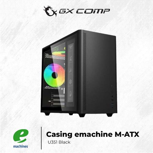 Jual Casing emachine gadget U351B Black | MATX CASE - Kota Bandung - GX ...