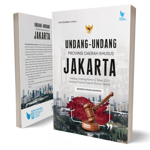 Jual Undang-Undang Provinsi Daerah Khusus Jakarta - UU Nomor 2 Tahun ...