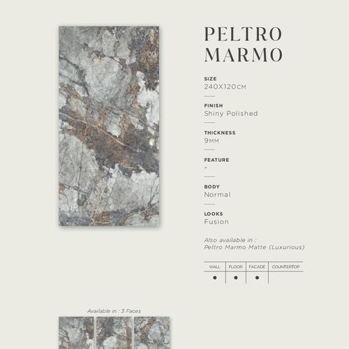Jual GRANIT BIGSLAB MERK QUADRA TIPE PELTRO MARMO UK 240X120CM UNTUK ...