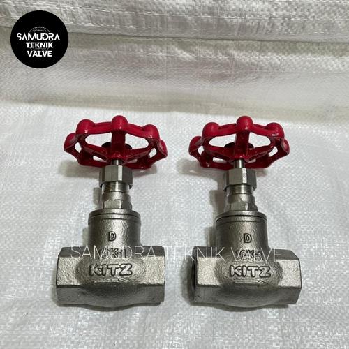 Jual GATE VALVE KITZ 3/4" INCH STAINLESS SS304 CLASS 200 S13A DRAT 10K DN20 - Jakarta Barat ...