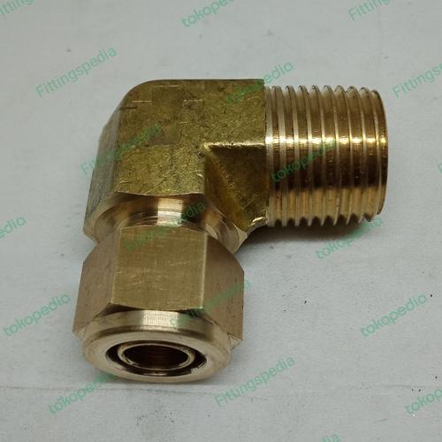 Jual Fitting Male Elbow model Festo OD 12mm X 1/2" BSP Drat Luar Brass - Jakarta Barat ...