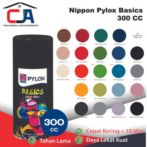 Jual Pylox Basics Cat Semprot Spray Nippon Paint Basics Pyloc Pilox ...