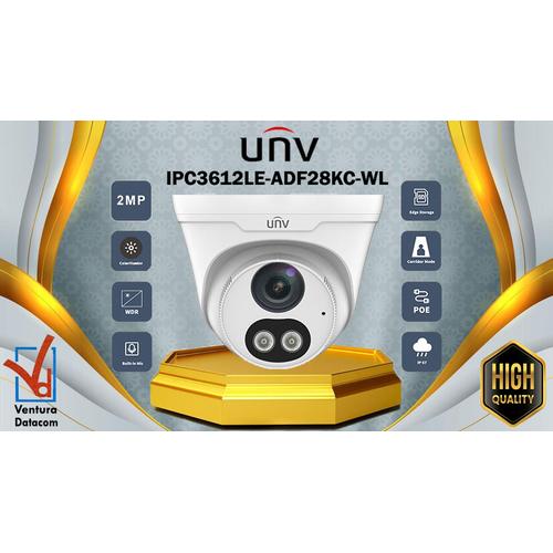 Jual UNV IPC3612LE-ADF28KC-WL-2MP HD ColorHunter IR Fixed Eyeball Network Camera - Jakarta Pusat ...