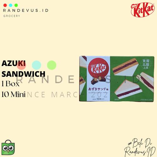 Jual KITKAT Mini Bar Wafer Chocolate Azuki Sandwich Chocolate Premium ...
