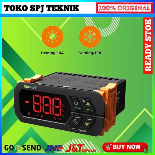 Jual Elitech STC-1000HX Temperature Controller Thermostat STC100OHX ...
