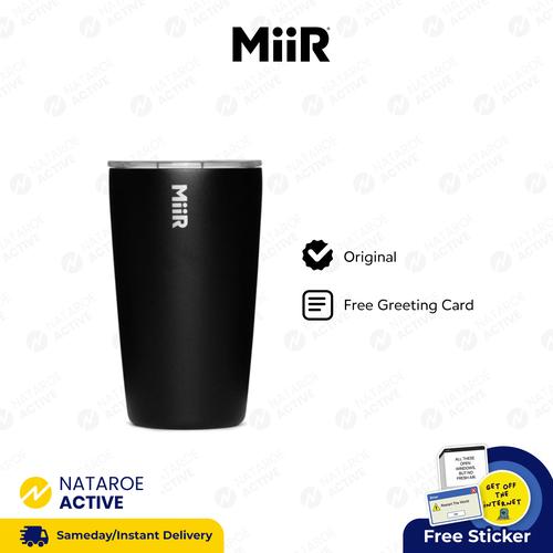 Promo Tumbler MiiR 354 ml / 12oz - Black - Jakarta Utara - Nataroe Active | Tokopedia