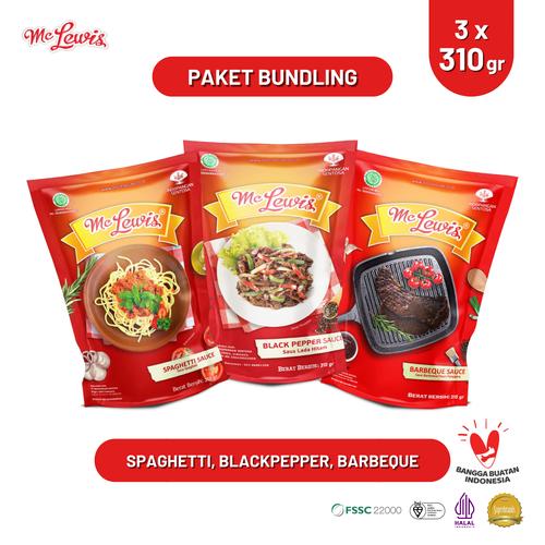 Jual Paket - Barbeque Sauce - Blackpepper Sauce - Spaghetti Bolognese ...