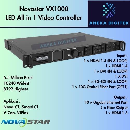 Jual Novastar VX1000 LED Video Processor Videotron Controller Sending ...