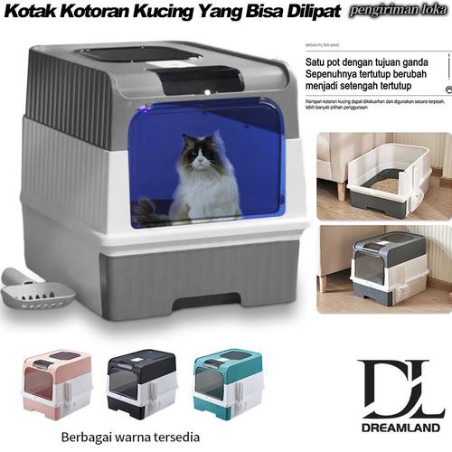 Jual Ruang yang sangat besar Litter Box Kucing / Tempat Bak Pasir ...