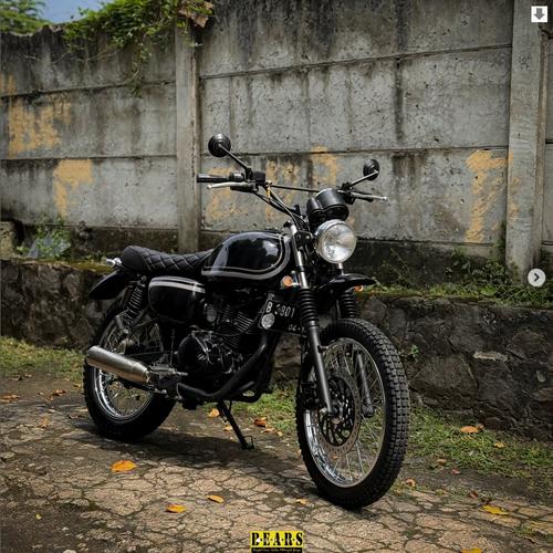 Jual Modifikasi Motor Kawasaki W175 Vintage Look W 175 Custom Trail ...