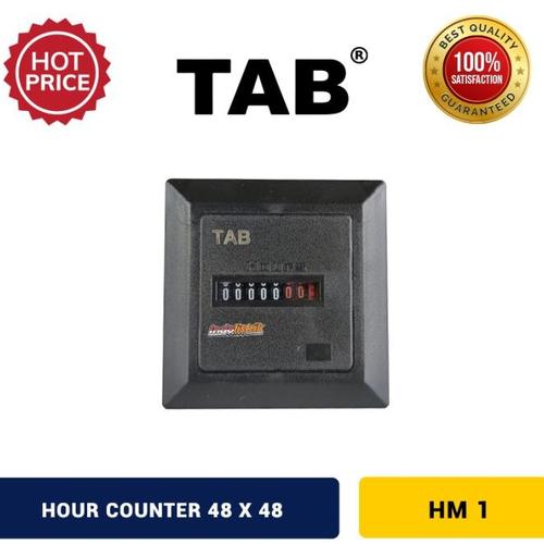 Jual NEW HOUR COUNTER METER 220V AC 48 X 48 HM-1 TOP BEST QUALITY ...