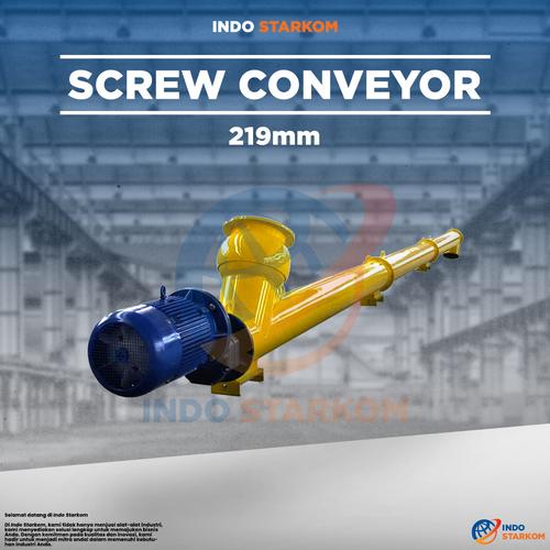 Jual Screw Conveyor Konveyor Sekrup Alat Pemindah Semen 219mm - 8 Meter ...