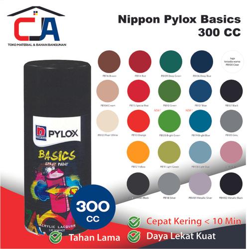 Jual Pylox Basics Cat Semprot Spray Nippon Paint Basics Pyloc Pilox ...