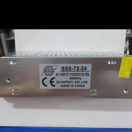 Jual Power Supply Input 20V AC Output 24V DC 3A SSS-72-24 - Kota ...