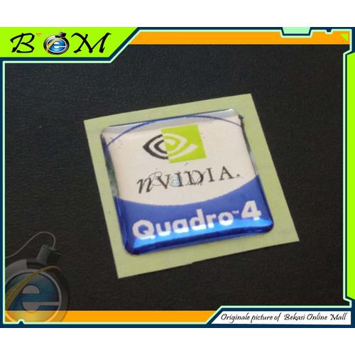 Jual Sticker stiker Logo timbul gpu vga nvidia quadro 4 - Kota Bekasi ...