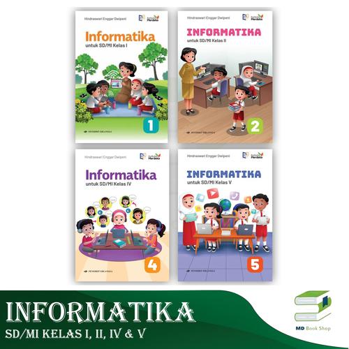 Promo BEST SELLER ORIGINAL INFORMATIKA KELAS 1, 2, 4 & 5 KURIKULUM ...