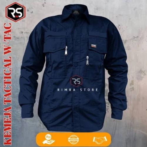 Jual Kemeja W tac seragam tactical baju pdh kerja lapangan kantor Polri ...