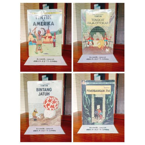 Jual Komik Cergam Serial Kisah Petualangan Tintin Cetakan Pertama ...