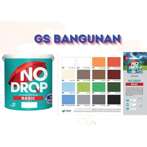 Jual NO DROP BASIC 20 KG 20KG KALENG CAT PELAPIS TEMBOK ANTI BOCOR NODROP - Kab. Tangerang - GS ...