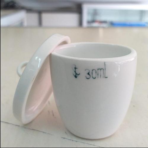 Jual Crusible Porselain - Cawan Crucible Porclain/Krusibel Porslen 30 ...