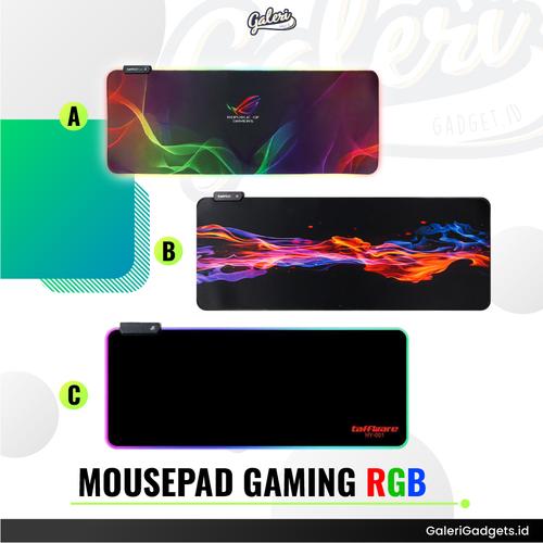 Jual Mousepad RGB alas mouse Besar anti slip MOUSEPAD GAMING - A ...