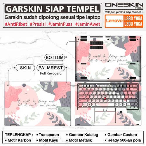 Jual Garskin Sticker Laptop Skin Lenovo ThinkPad L380 L390 Yoga Full ...