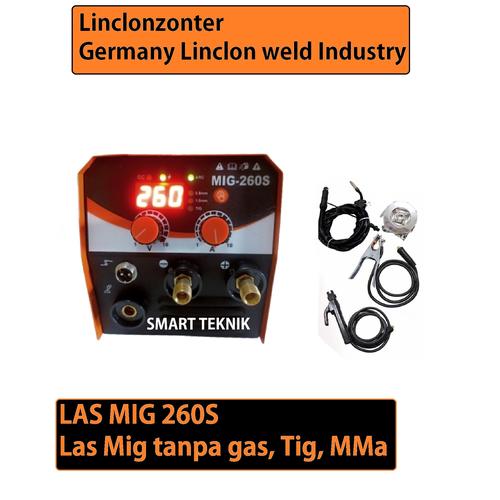 Jual MESIN LAS MIG 260 A CO2 TANPA GAS WELDING MIGi GASLESS ...