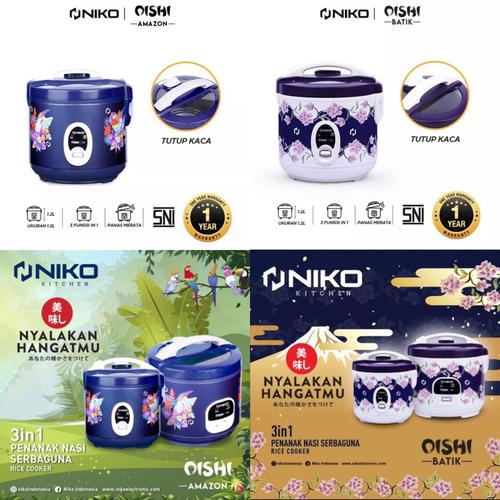 Jual Niko Rice Cooker OISHI Series 1.8 L / Penanak Nasi 1.8 Liter - NK ...