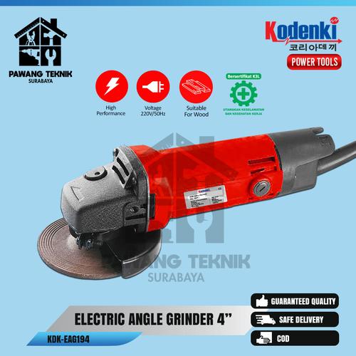 Jual Kodenki Mesin Gerinda Tangan 4" Alat Gurinda Tangan Listrik 4 Inch ...