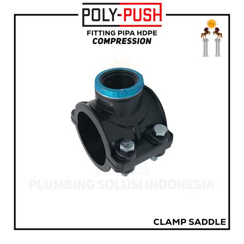 Jual Clamp Saddle HDPE 160 mm x 2" Fitting HDPE Compression - Kota Tangerang - Ryuko_store ...