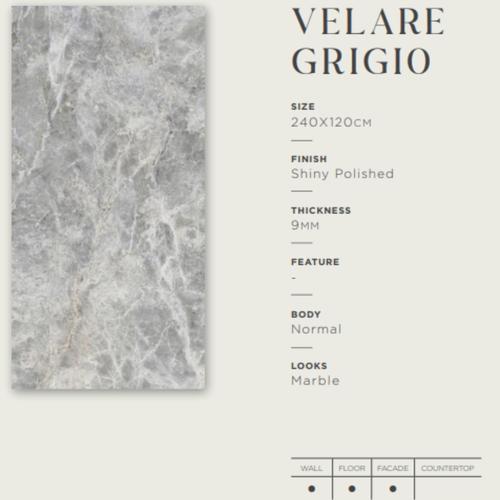 Jual GRANIT BIGSLAB MERK QUADRA TIPE VELARO GRIGIO UK 240X120CM WARNA ...