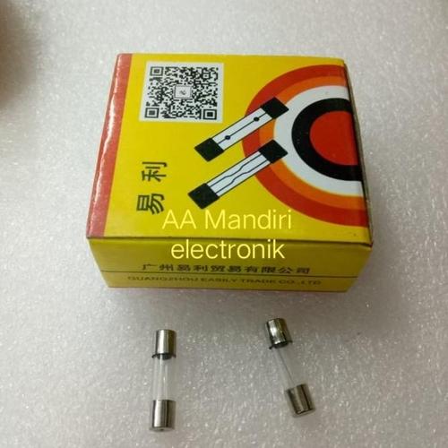 Jual NEW SIKRING/FUSE 4A 250V 5X20MM KACA (1BOX/100PCS) TOP BEST ...