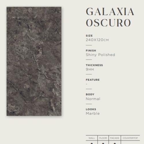 Jual GRANIT BIGSLAB MERK QUADRA TIPE GALAXIA OSCURO UK 240X120CM UNTUK ...