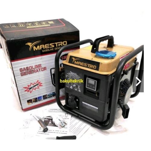 Jual genset mini 1300 watt genset maestro MT2200l genset portable ...