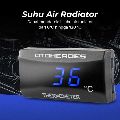 Promo Alat Ukur Suhu Air Radiator Mesin Termometer Digital Sensor ...