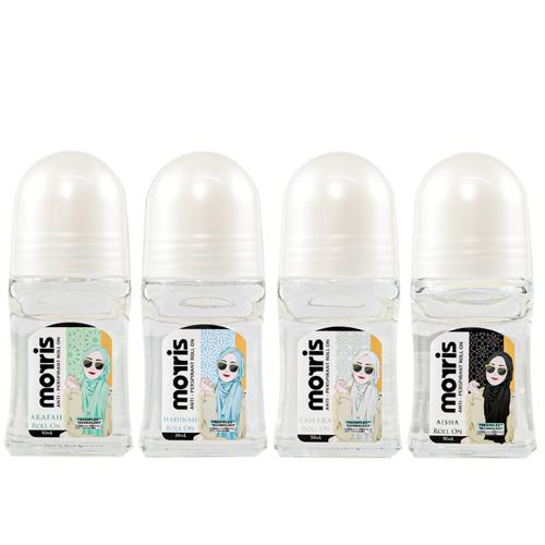 Jual Morris Roll On Antipresperant Hijab Edition 50ml - Arafah - ROLL ...