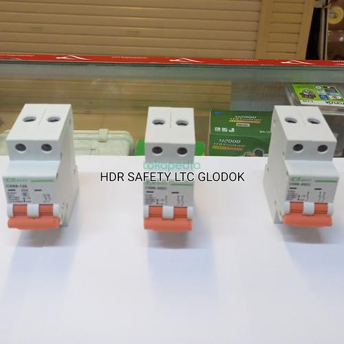 Jual MCB DC 2P 12V-250V/SOLAR PANEL/mini circuit breaker 2P 20A - 32A ...