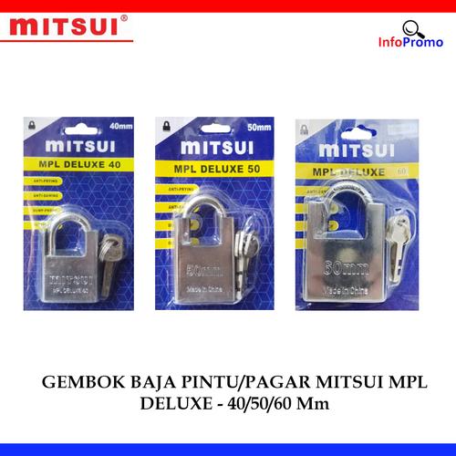 Jual Gembok Baja Mitsui MPL Series Original MPL/MPLL/MPL Deluxe Jacket ...
