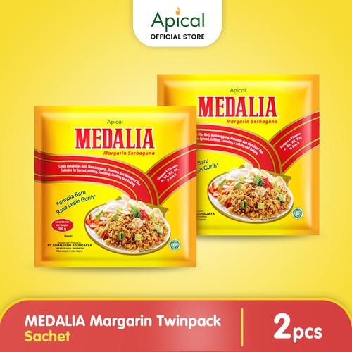 Jual Medalia Margarin Sachet 200Gr Twinpack - Jakarta Utara - Apical ...