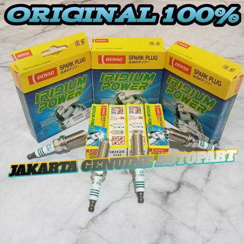 Jual BUSI IRIDIUM INNOVA FORTUNER HILUX BENSIN IKH20 DENSO ORIGINAL ...