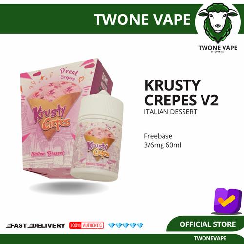 Jual KRUSTY CREPES V2 Italian Dessert Freebase 60Ml by JAVA JUICE - 3MG ...
