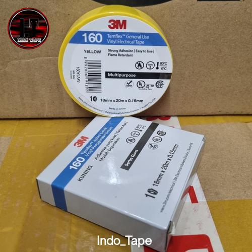 Jual Isolasi Listrik 3M 1500GU Electrical Tape -Kuning - Jakarta Pusat ...