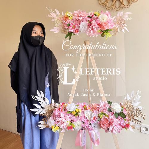 Jual LUXIO Standing Acrylic - Bunga papan akrilik congrats ucapan besar ...