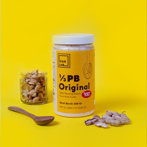 Jual Lean Lab Selai Kacang Sugar Free 500 gr / Peanut Butter Powder ...