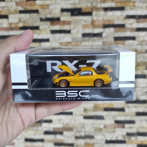 Jual BSC 1/64 Mazda RX-7 FD3S RE Amemiya Yellow RX7 Initial-D Keisuke ...