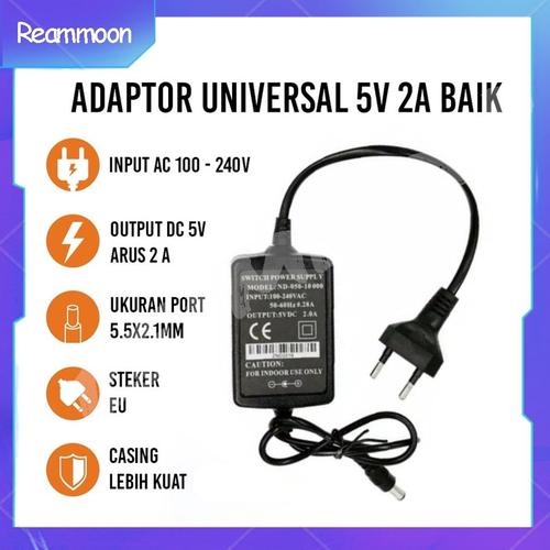 Jual Power Adaptor 5V 2A Media converter Charger Media Converter Converter - Jakarta Pusat ...