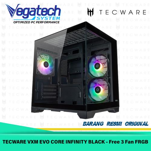 Jual TECWARE EVO CORE INFINITY BLACK FREE 3 FAN FRGB - Kab. Sleman ...