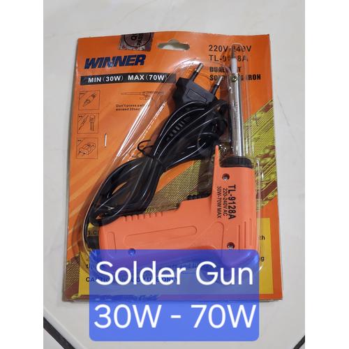Jual Solder GUN Winner 30w - 70w Tembak Soldering Timah Listrik Watt 30 ...