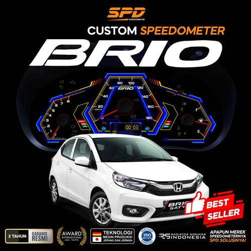 Jual Panel Speedometer Custom Honda Brio Facelift - SPD Speedometer 2 ...